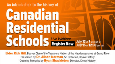 An introduction to Canadian Residential Schools – Know History